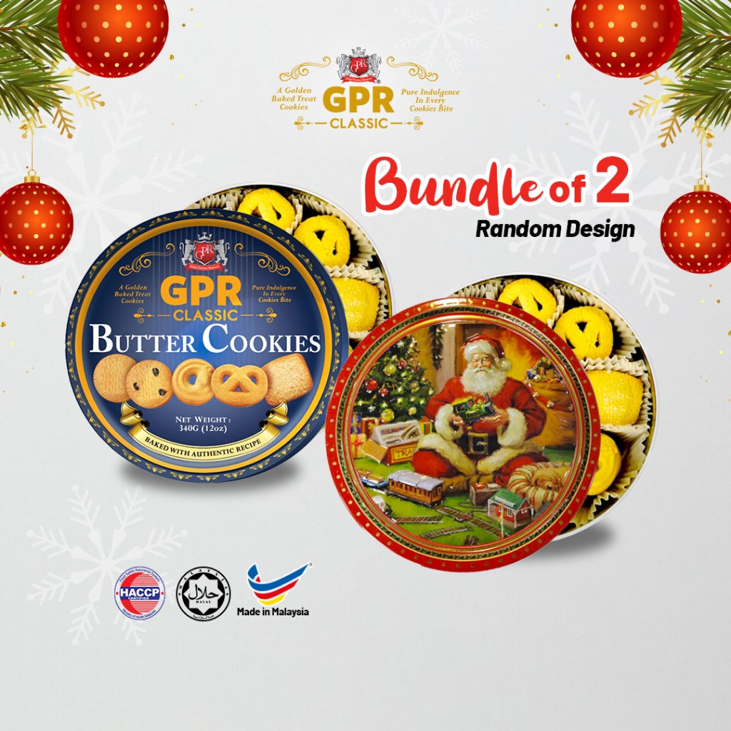 GPR Classic Butter Cookies (340g x2) – Winter Design (Random) | Shopee Malaysia