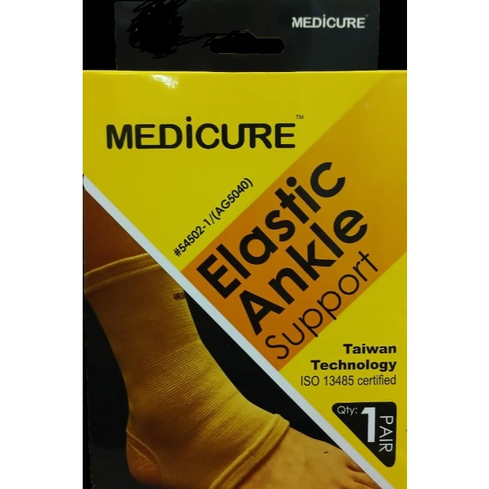 MEDiCURE Elastic Ankle Brace 1 Pair (XS//S/M/L/XL) | Shopee Malaysia