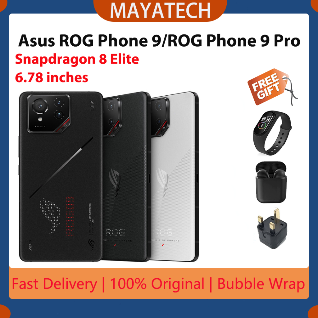 【Global】New Asus ROG Phone 9/Asus ROG Phone 9 Pro Snapdragon 8 Elite 6.78 inches 65W wired 5800 ...