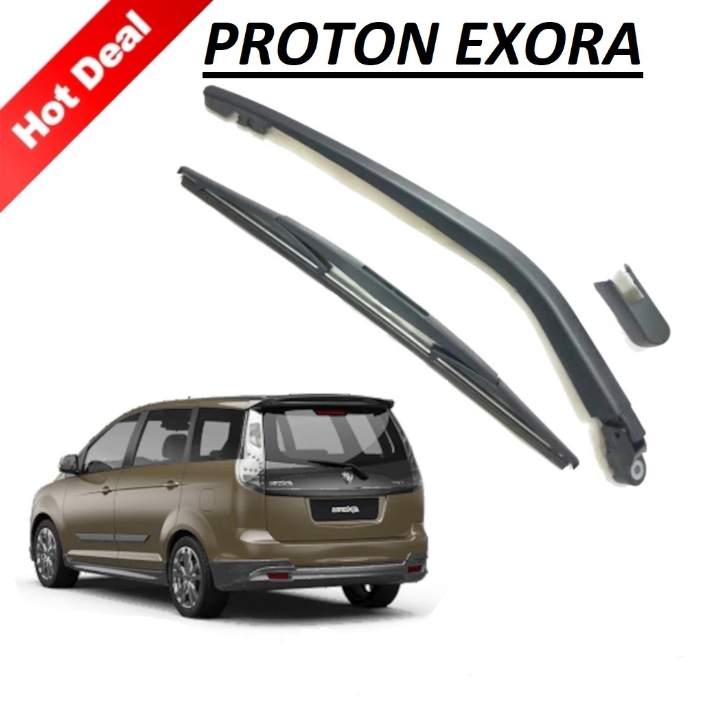 Proton Exora CAR Rear Wiper Arm Blade Silicone Rubber Windscreen Window ...