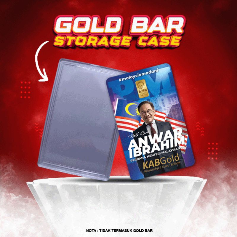 Gold Bar Storage Case for Public Gold/KAB Gold/GB Gold/Tamu Gold ...