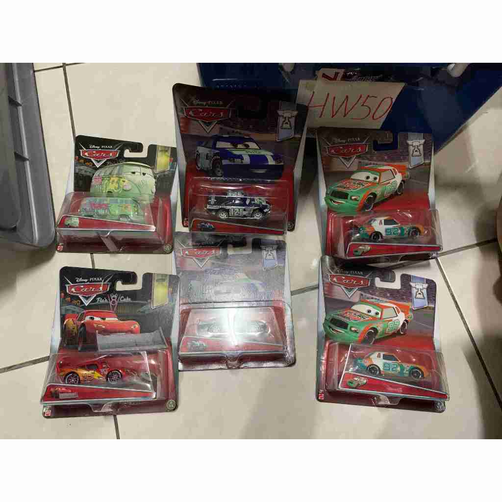 Mattel disney Pixar Cars lot Mcqueen Johnny Blamer Mater Fillmore Price ...