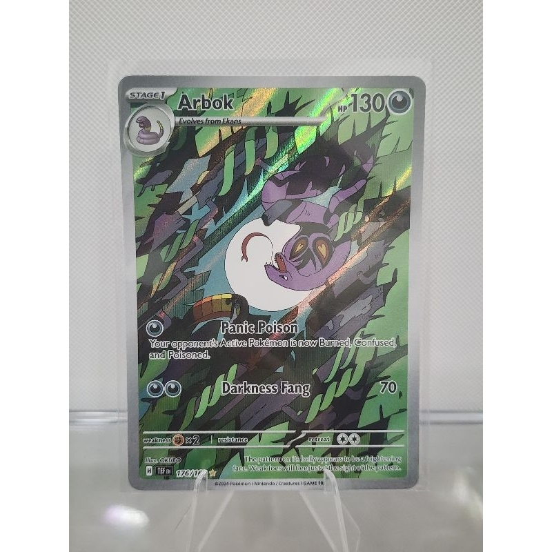 2024 Arbok Card (Full Art Holo) | Shopee Malaysia
