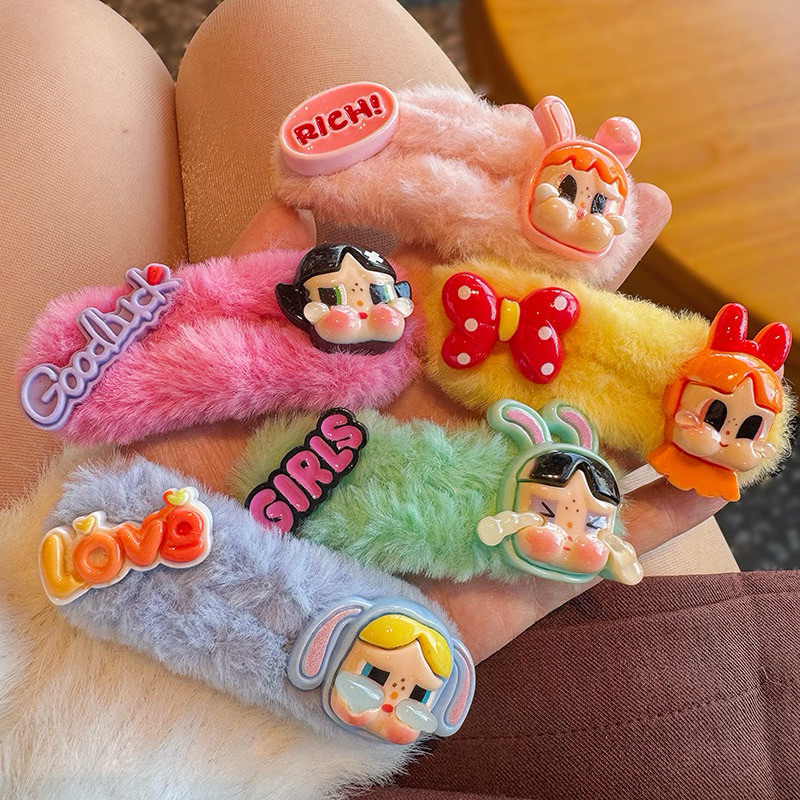 Giftopia Popmart Crybaby Cry Baby Powerpuff Girls Labubu Feather ...