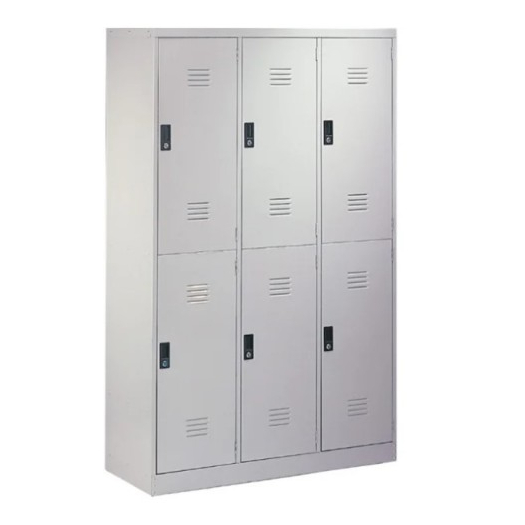 6 COMPARTMENT STEEL LOCKER | ALMARI BAJU | RAK BAJU ( FREE DELIVERY K.L ...