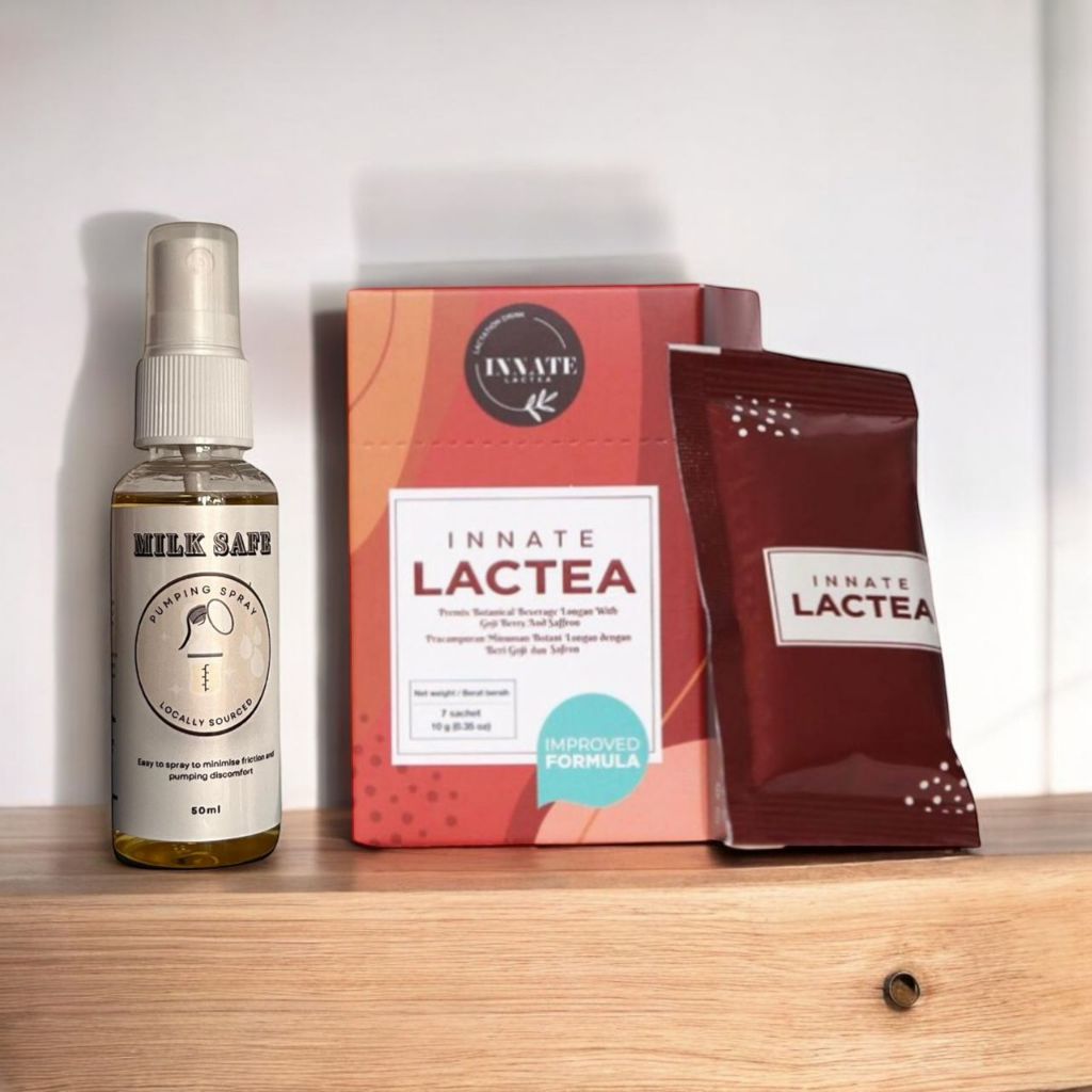INNATE LACTEA COMBO MILK SAFE BREASTPUMP SPRAY | Shopee Malaysia