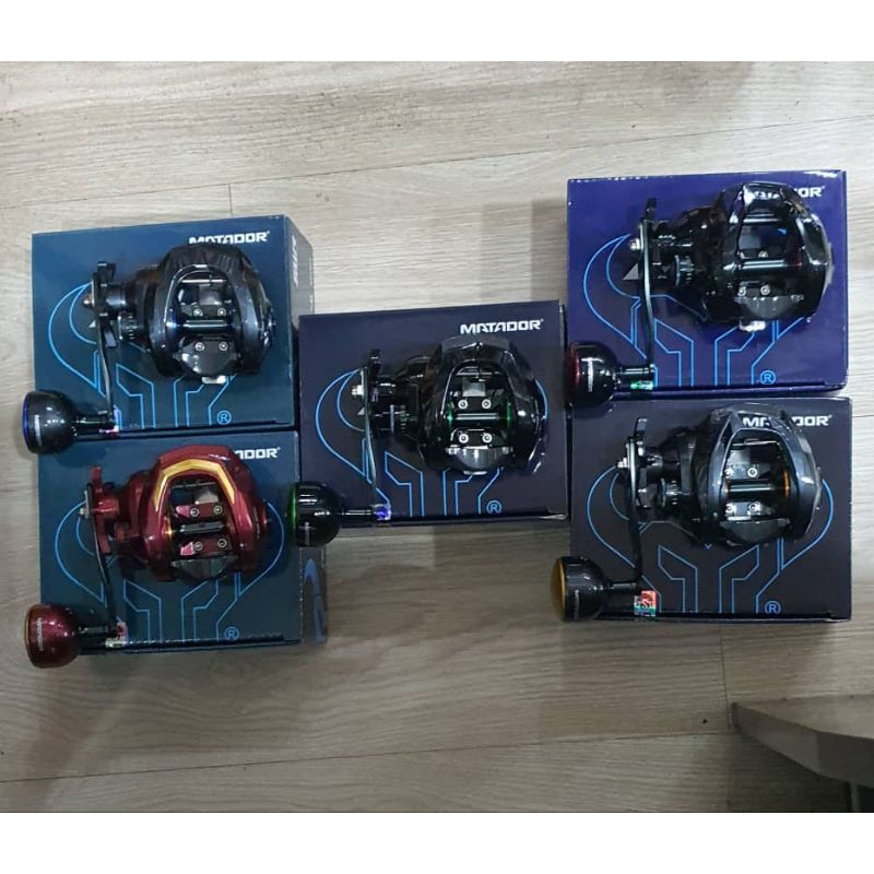 GAWAS MATADOR MRUSH/MCHAMP/MSTORM 301SW FISHING REEL | Shopee Malaysia