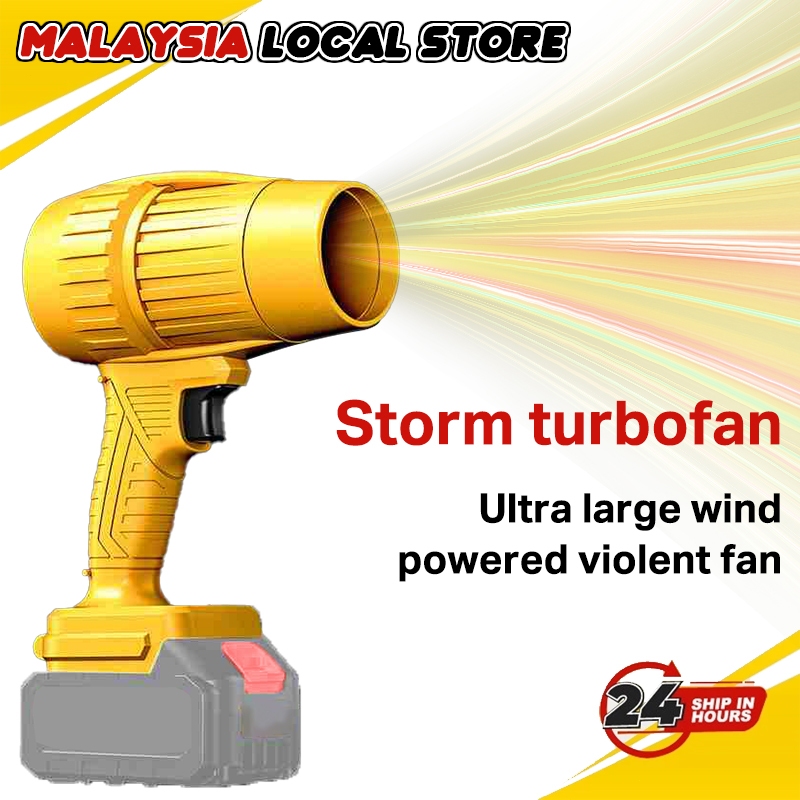 21V turbostorm hand holding hurricane snow blower dust blower water ...
