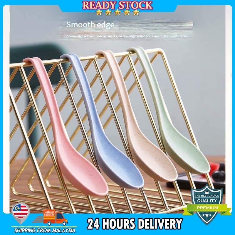 【Ready Stock】Hoover Melamine Japan Matt fashionable Soup Spoon / Sudu ...