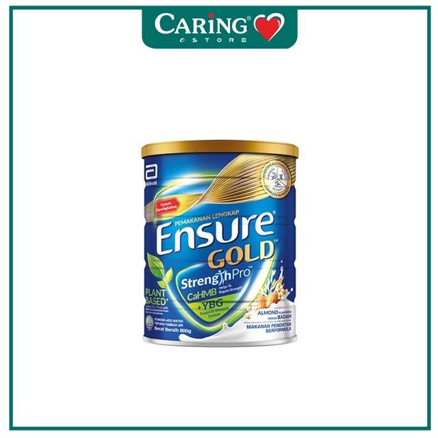 ENSURE GOLD (HMB) PLANT BASED ALMOND 800G | Shopee Malaysia
