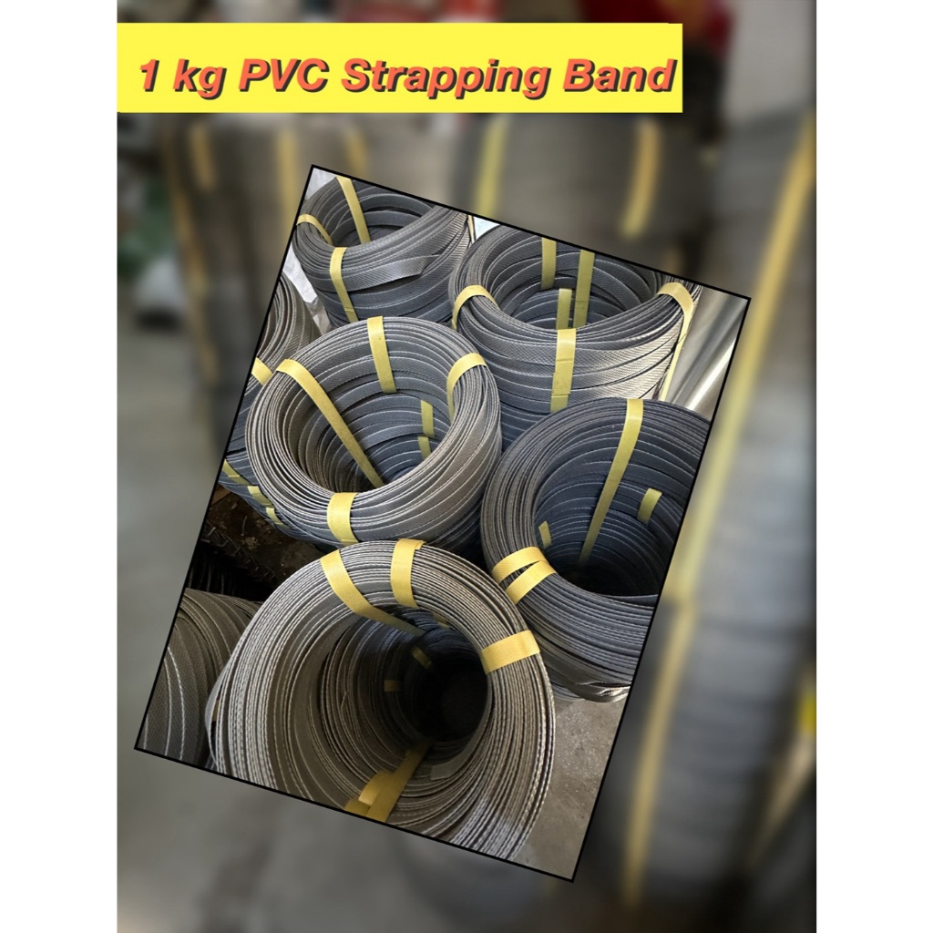 [Ready Stock] 1 kg PVC Strapping Band Manual Roll 5/8"(15mm ...