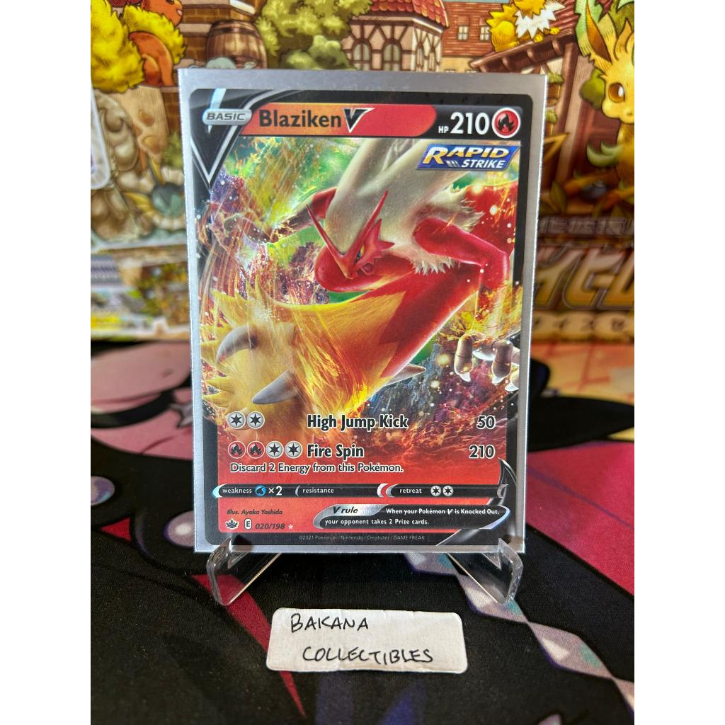 Pokemon TCG - SWSH Chilling Reign - Regular Vs - Blaziken, Celebi ...