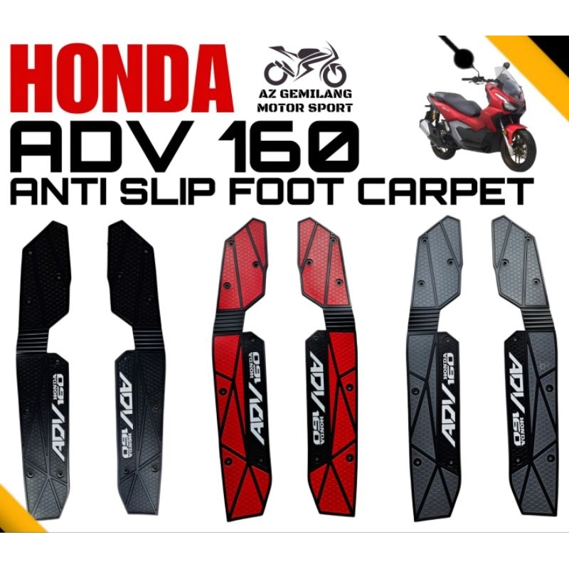 HONDA ADV160 ADV 160 ANTI SLIP FOOT CARPET ACCESSORIES ACCESSORY ...