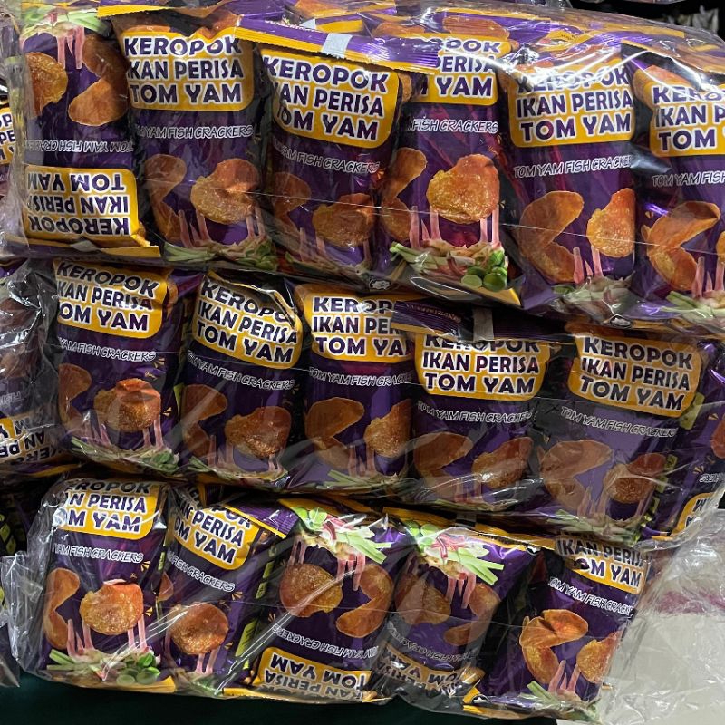 KEROPOK IKAN TOMYAM CAP MENARA -30PACK | Shopee Malaysia