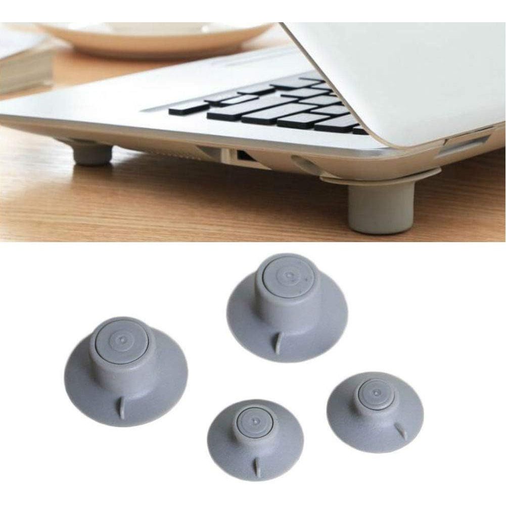 Laptop Cooling Pad Rubber Feet Heat Reduction Stand Cooler for Notebook ...