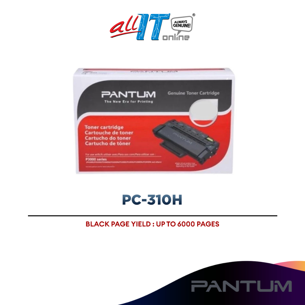 Pantum PC-310H Toner Cartridge (Black) | Shopee Malaysia