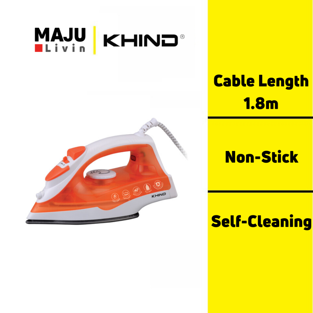 KHIND Electric Steam Iron EI502 | Shopee Malaysia