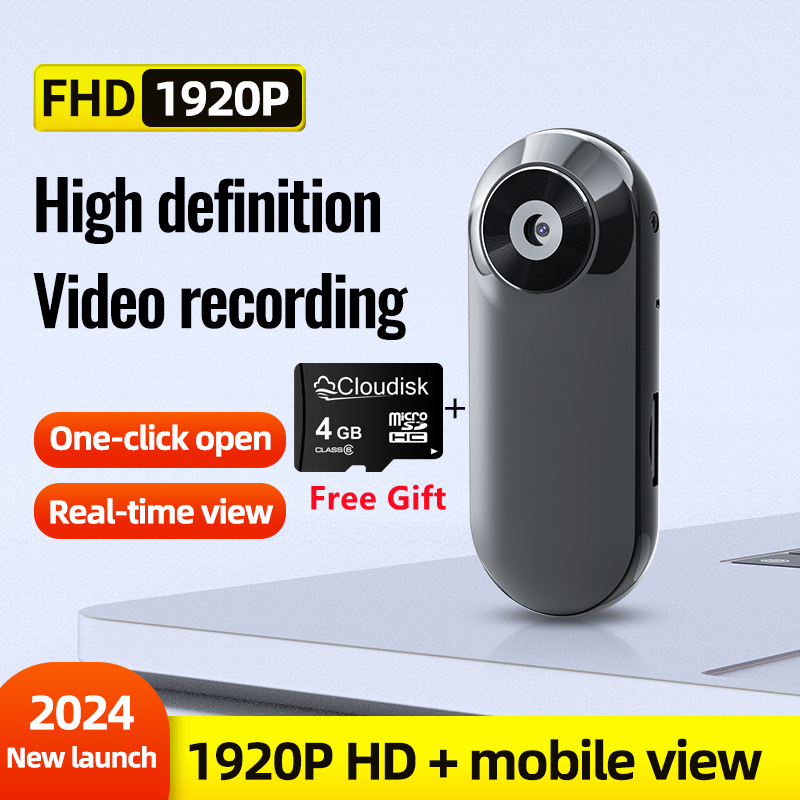 Mini Camera 1920P Video Audio Voice Recorder Espia BodyCam Dashcam 4GB ...