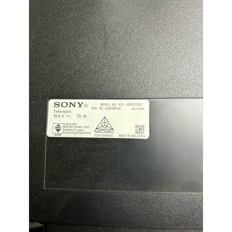 SONY KDL-48R550C MAINBOARD | Shopee Malaysia