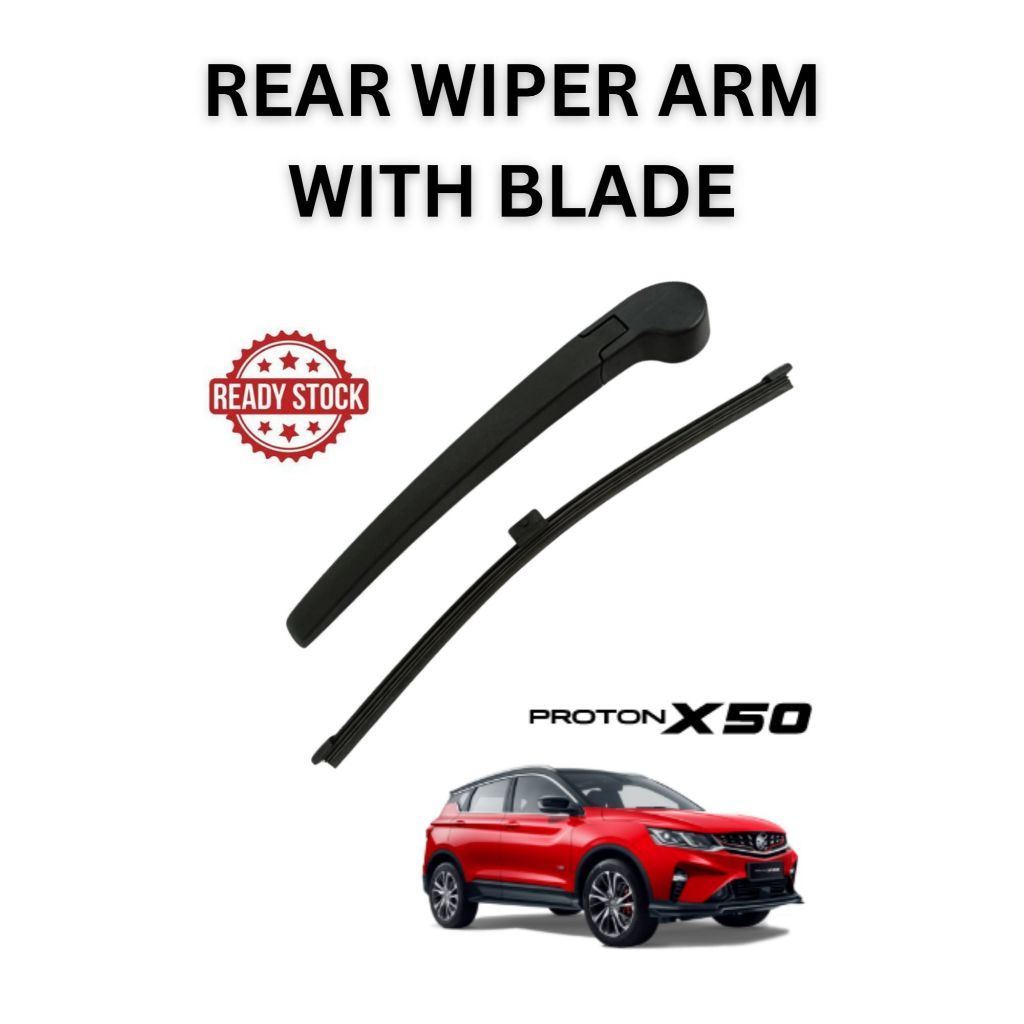Car Wiper Rear Window Arm Blade 12 Inch Windscreen Mirror RUBBER Cermin ...