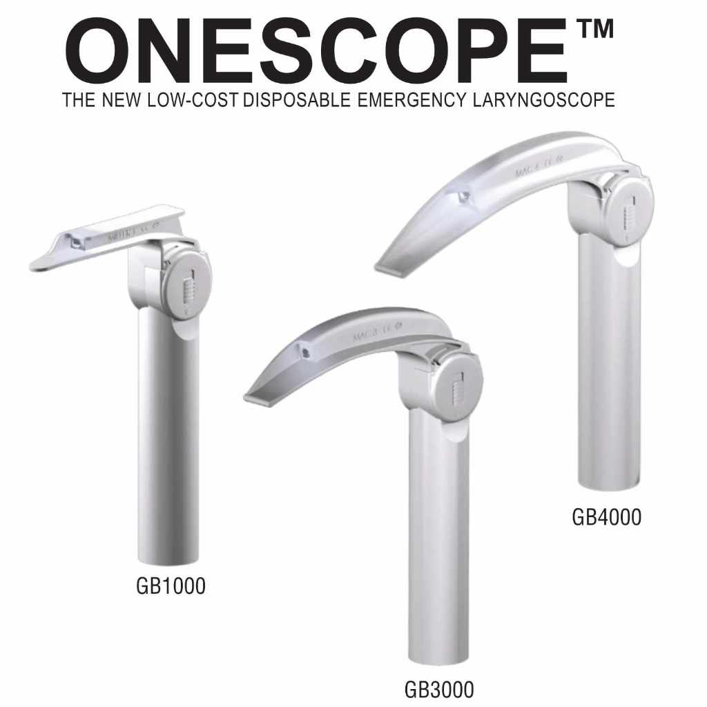 Parker Laryngoscopes - ONESCOPE™ THE NEW LOW-COST DISPOSABLE EMERGENCY ...