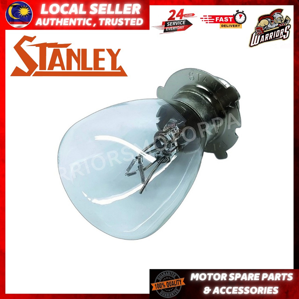 MOTORCYCLE HEAD LAMP BULB [STANLEY] HEADLIGHT BULB (1PC) RP30.35 12V 35 ...