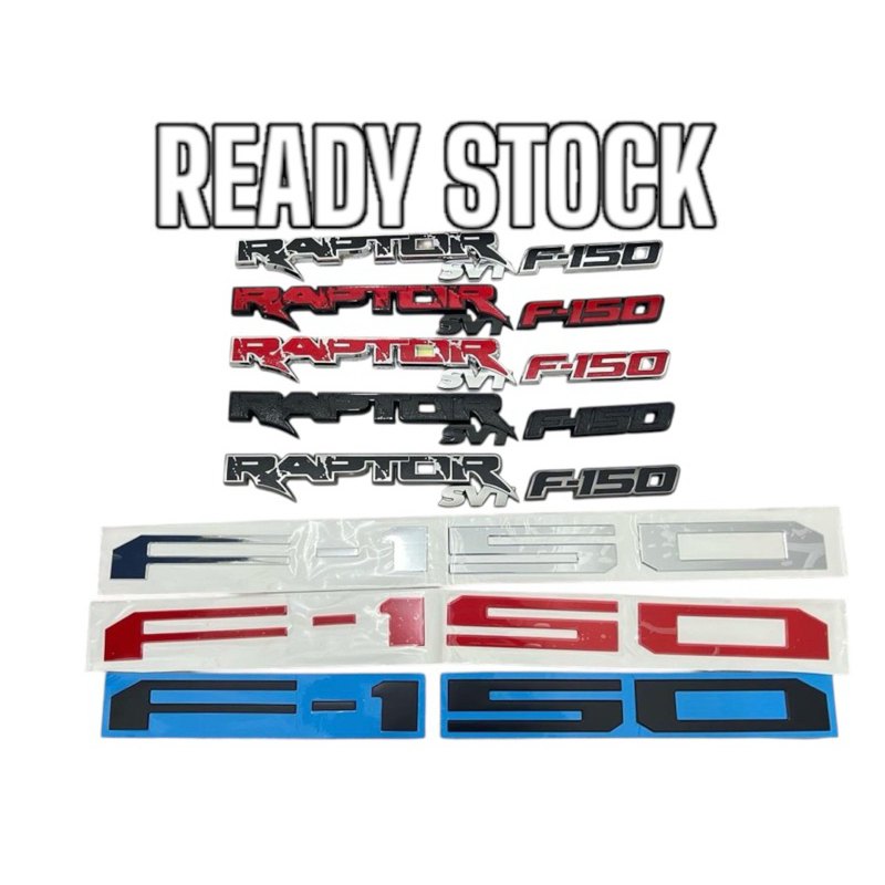 emblem raptor svt f150 f-150 emblem ford ranger raptor svt | Shopee ...