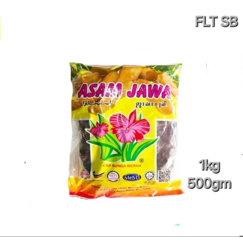 Cap Bunga Merah Asam Jawa 1kg/500g | Shopee Malaysia