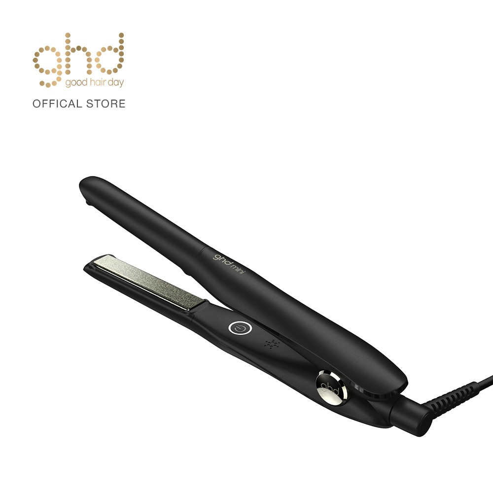 GHD Mini Slim Hair Straightener - Black - (15mm plate) | Shopee Malaysia