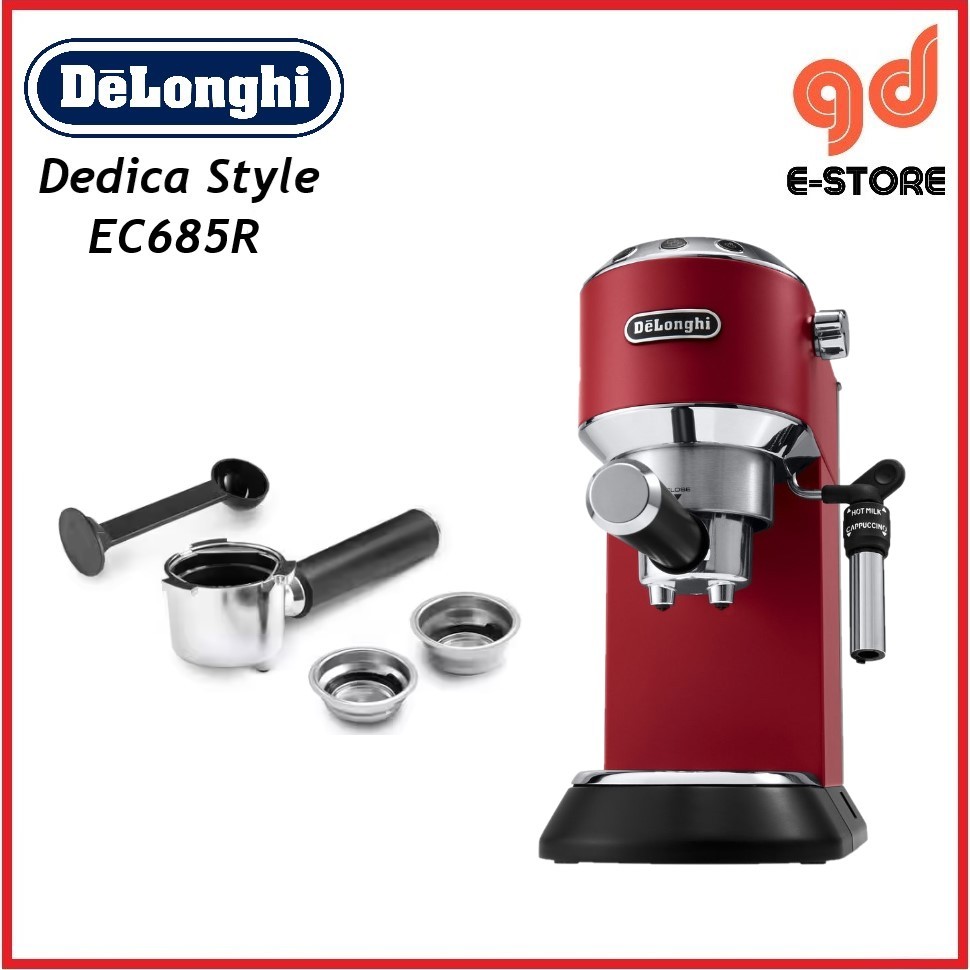 DeLonghi Dedica Style EC685R Pump CM (Red) EC685 | Shopee Malaysia