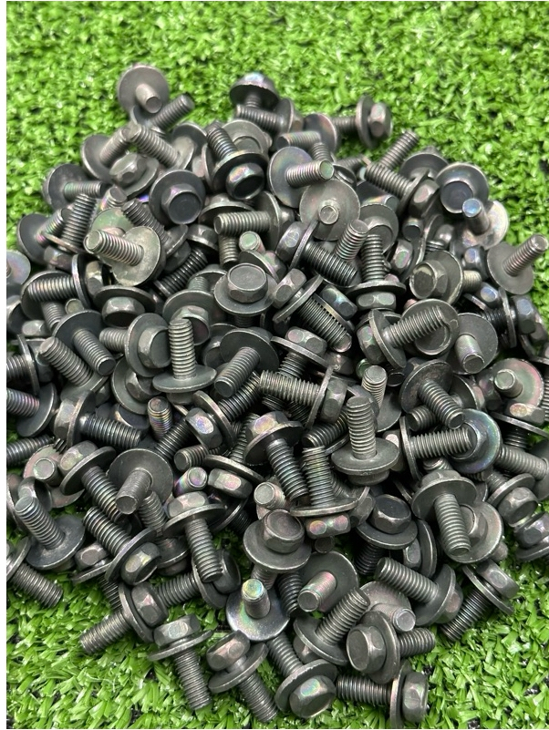 Skru washer saiz 10 untuk kotak angin/cover rantai/tong 2t/kotak bateri ...