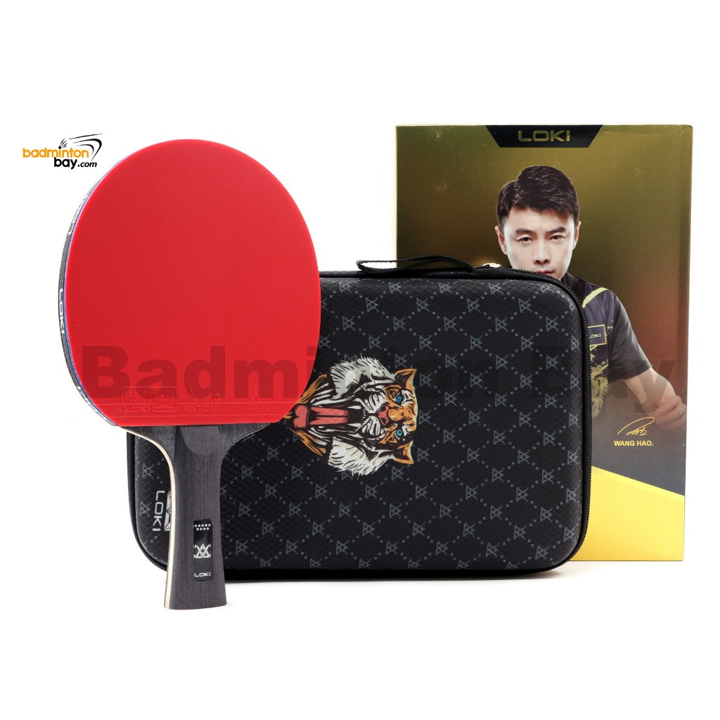 Loki 9 Star Ping Pong Bat Attack-Loop Sticky Table Tennis Racket Carbon ...