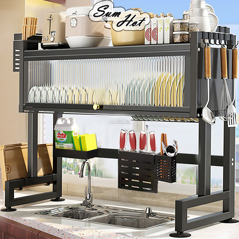 Rak Dapur Cabinet Sink Dish Rack Rak Pinggan Sinki Dish Drainer Rak ...