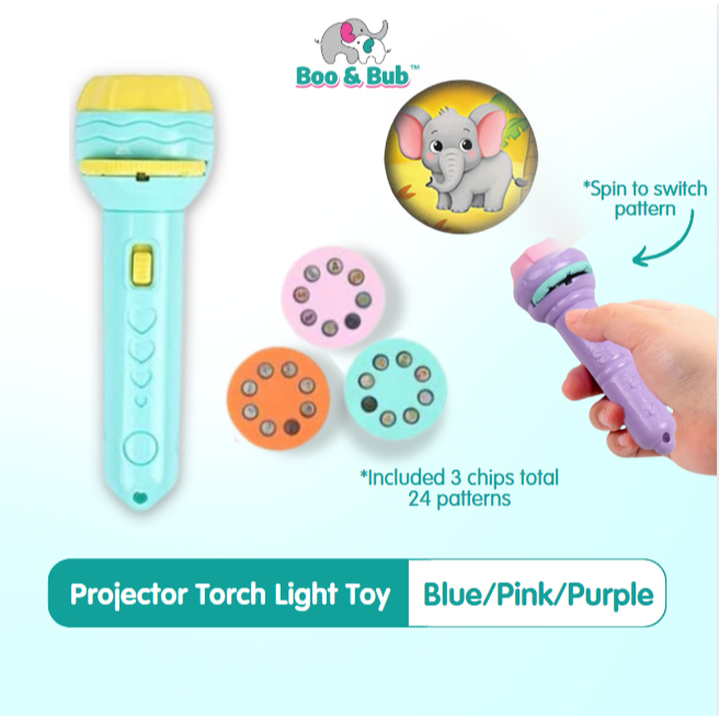 Projector Torch Light Toy | Early Education Toy Kids Holiday Birthday ...