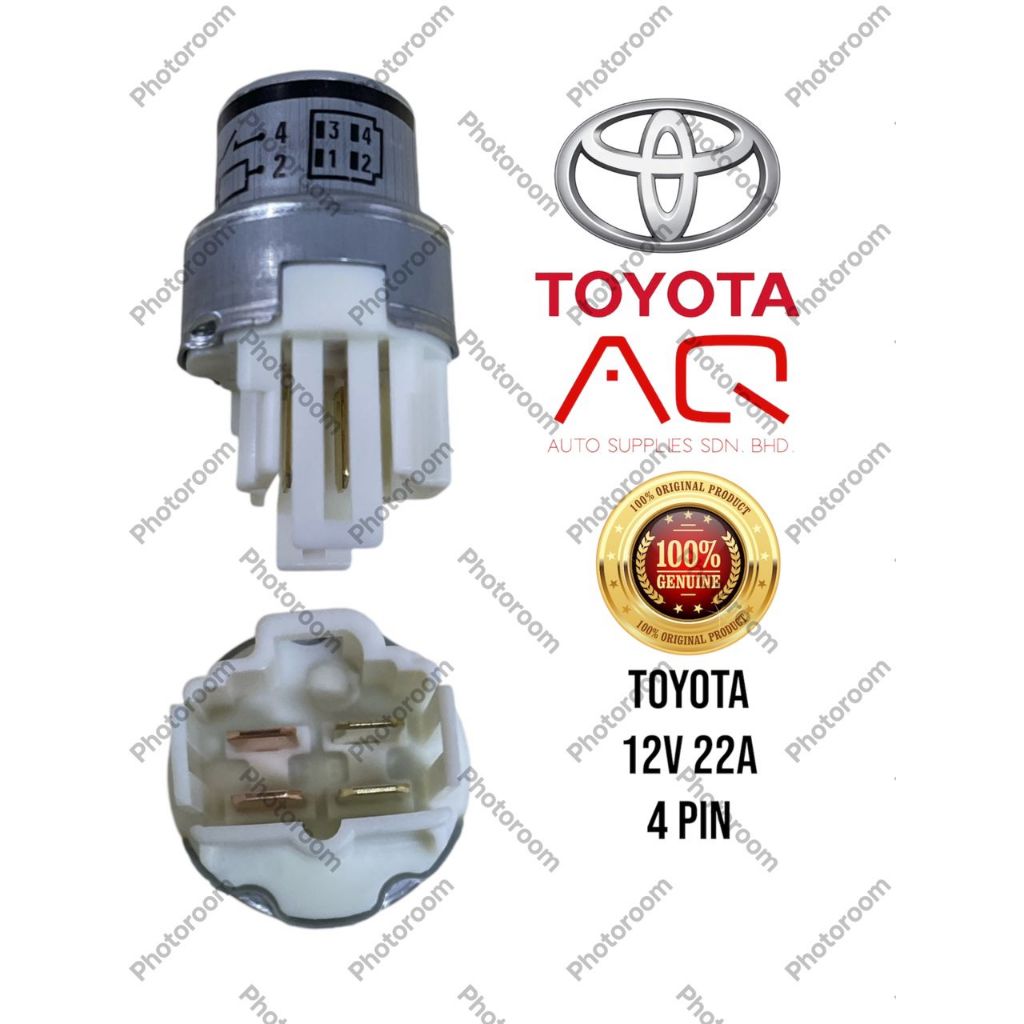 TOYOTA ORIGINAL RELAY 12V 22A (4PIN) | Shopee Malaysia
