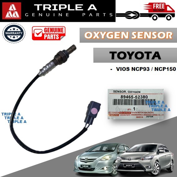 89465-52380 FRT/89465-52370 REAR OXYGEN SENSOR/O2 SENSOR TOYOTA VIOS ...