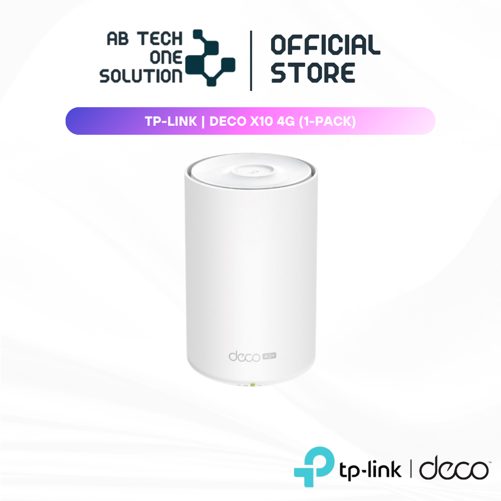 TP-Link | Deco X10-4G | 4G+ AX1500 Whole Home Mesh WiFi 6 Router, Build ...