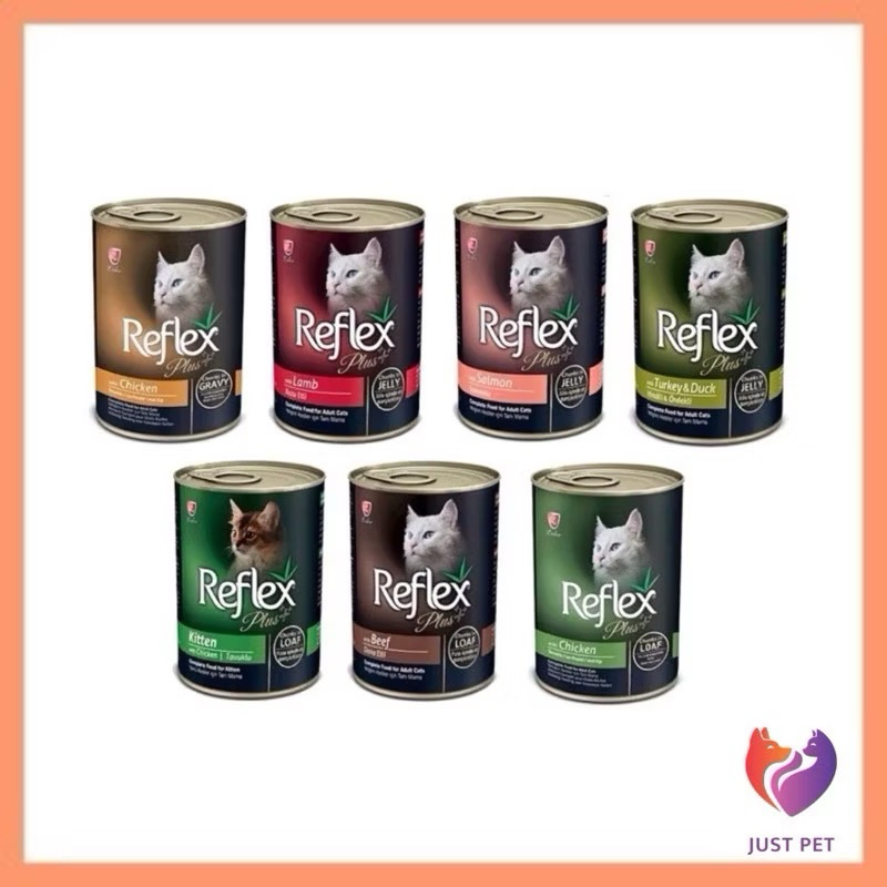 Reflex Plus Cat Can Food 12x400g | Shopee Malaysia