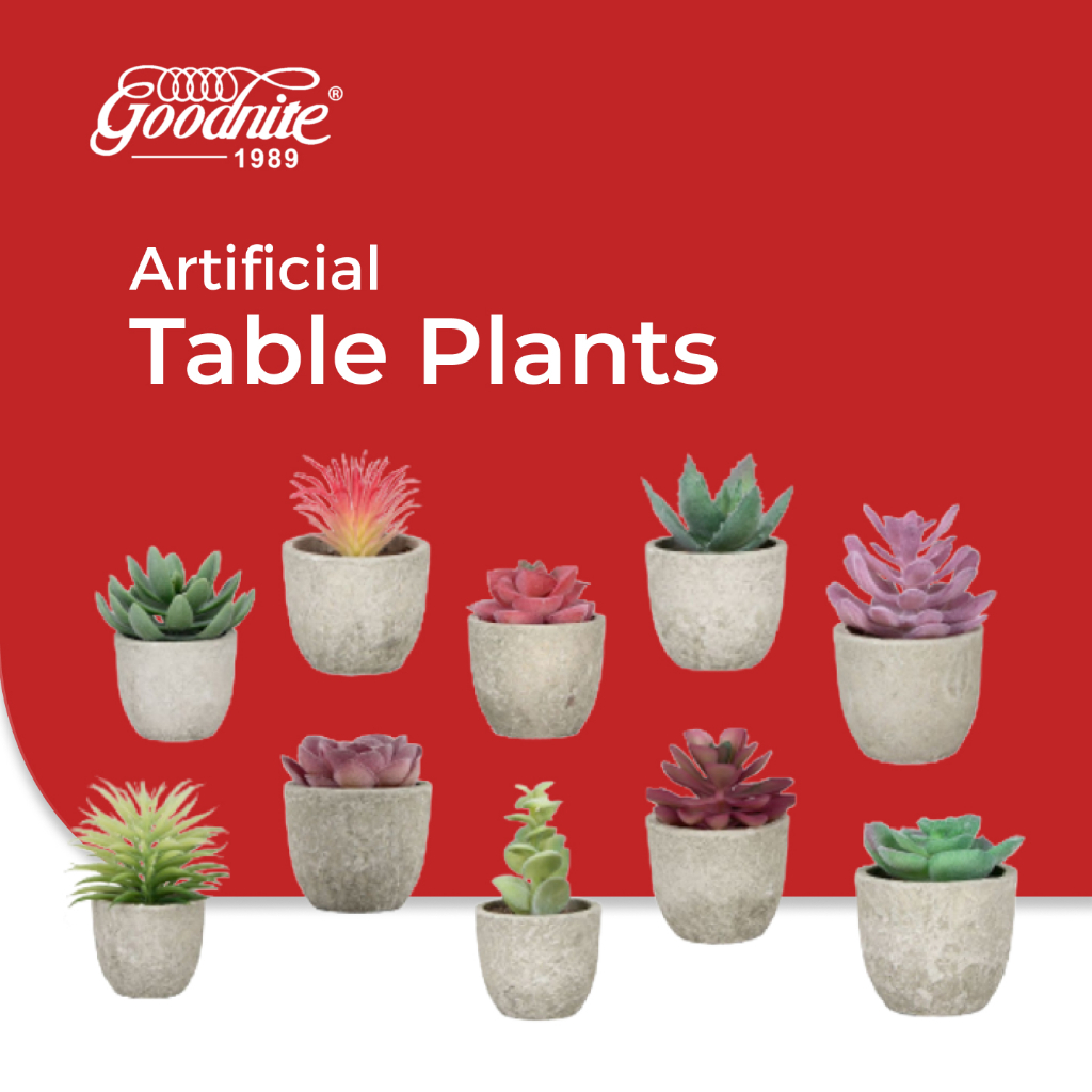 Artificial Table Plants / Home Office Table Decor (Various Mini Plants ...