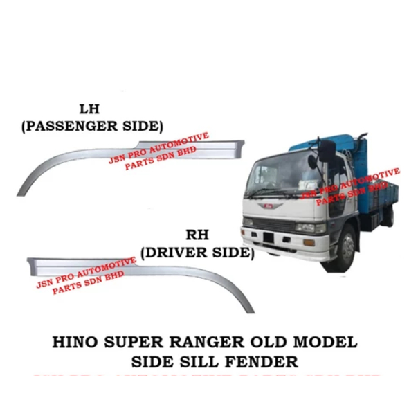 J127S08 HINO SUPER RANGER OLD MODEL SILL FENDER | Shopee Malaysia