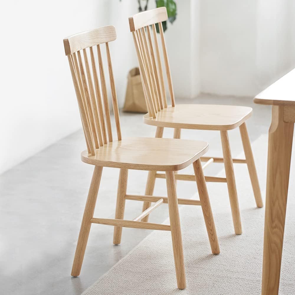 Set Kerusi Makan Kayu 2/4 Buah Kerusi Multifungsi Untuk Bilik Tidur ...