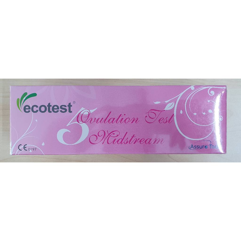 ECOTEST OVULATION TEST MIDSTREAM (exp9/25) | Shopee Malaysia