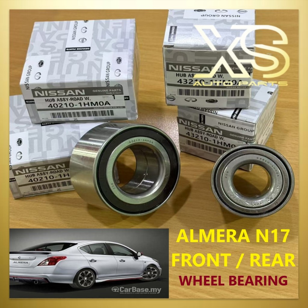 ORIGINAL NISSAN ALMERA N17 N17L FRONT / REAR , DEPAN / BELAKANG WHEEL ...