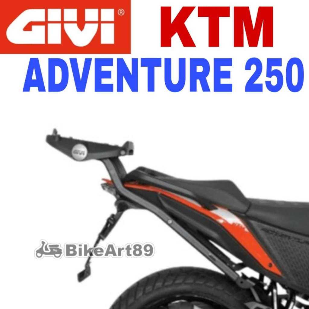 Monorack Givi Heavy Duty Advance Rack Adventure 250 Black 100% Original ...
