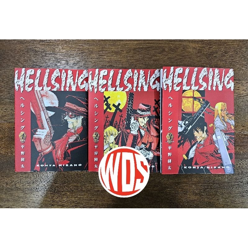 Manga : Hellsing volume 1-3 (Fullset)2nd Edition (English Version) | Shopee Malaysia