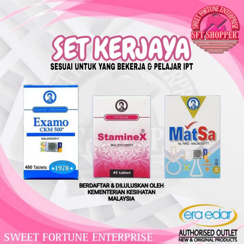 EXAMO CKM500 Set Kerjaya MATSA STAMINEX Ipt Dewasa | Shopee Malaysia