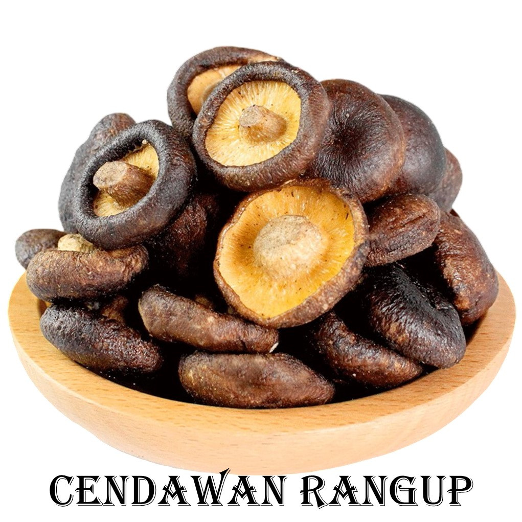 【CRISPY】Freeze Dried Mushroom SHITAKE Cendawan Kering Ready To Eat 香脆香菇 ...