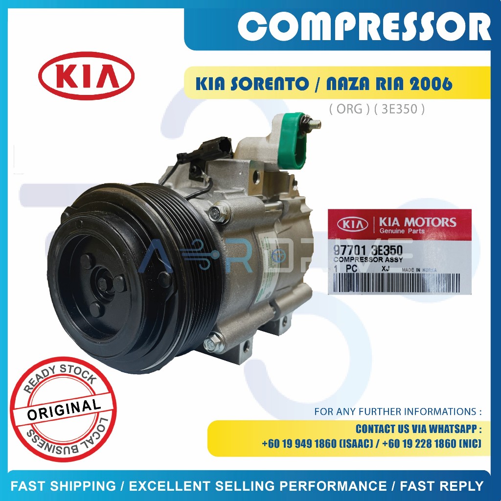 ORIGINAL KIA MOTORS GENUINE PARTS KIA SORENTO / NAZA RIA 2006 ...