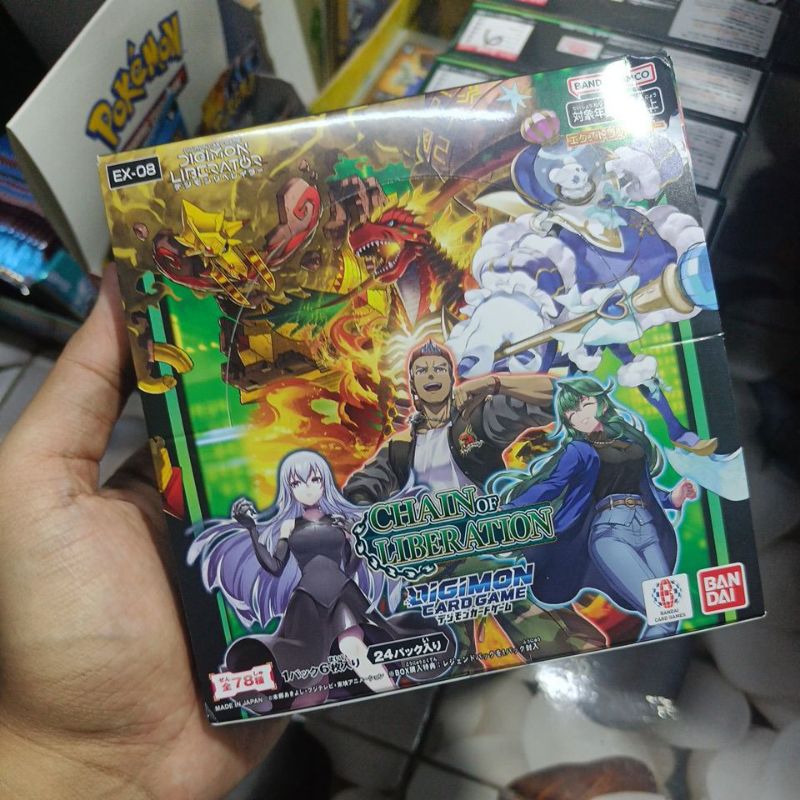 Digimon TCG EX8 Chain of Liberator | Shopee Malaysia