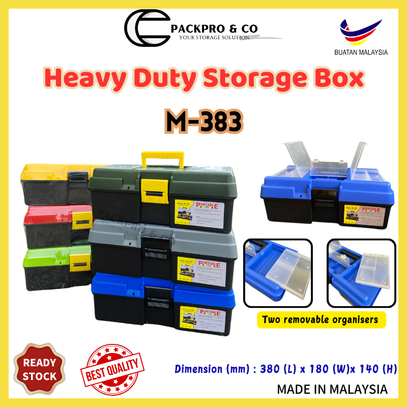 [M-383] Colourful Heavy Duty Premium Quality Tool Box Hardware ...